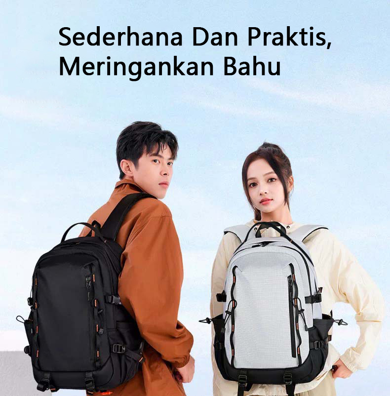 Jual GAEHT Tas Ransel Pria Kapasitas Besar Tahan Air Desain Simpel Tas ...