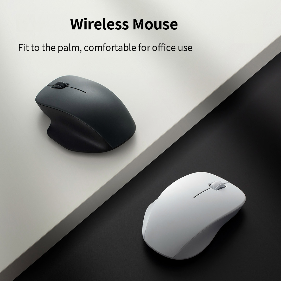 Jual Mouse Wireless Silent Click 2.4GHz Koneksi Nirkabel Sensor Presisi ...