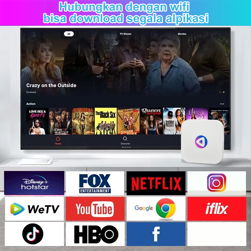 Jual KUCUU Android Tv Box Android 13 OS Ram 4gb Rom 32gb Wifi 5G/2.4G ...