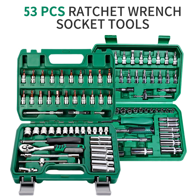 Jual Isku Kunci Sok Set 53pcs Kunci Shock Set Lengkap Kunci Mata Sok 53 ...