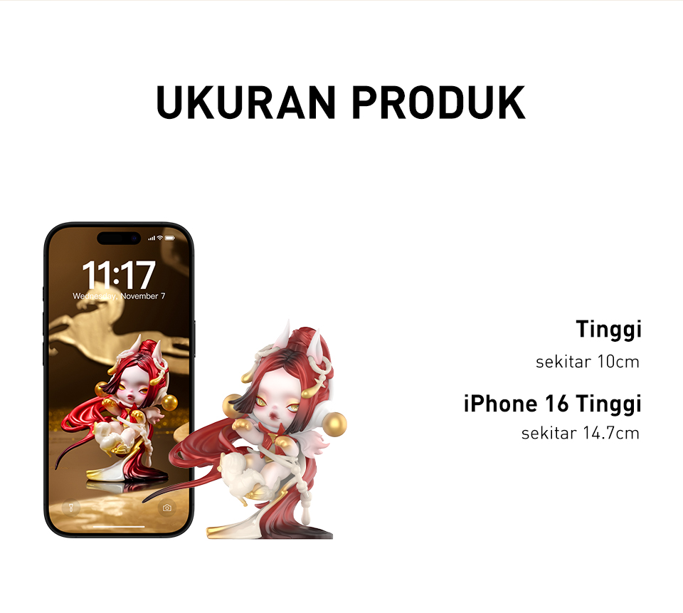 Jual POP MART SKULLPANDA Celestial Horse Figurine Action Figure ...