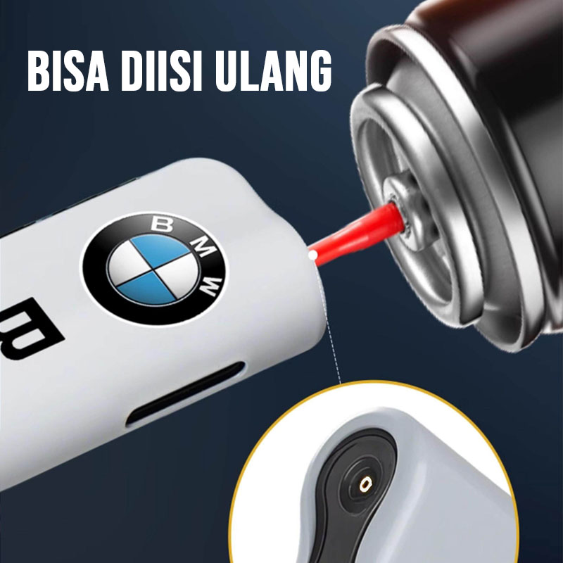 Jual BBAK 10 PCS Korek Api Gas Bara Body Besi Motif Sport Car Api Biru ...