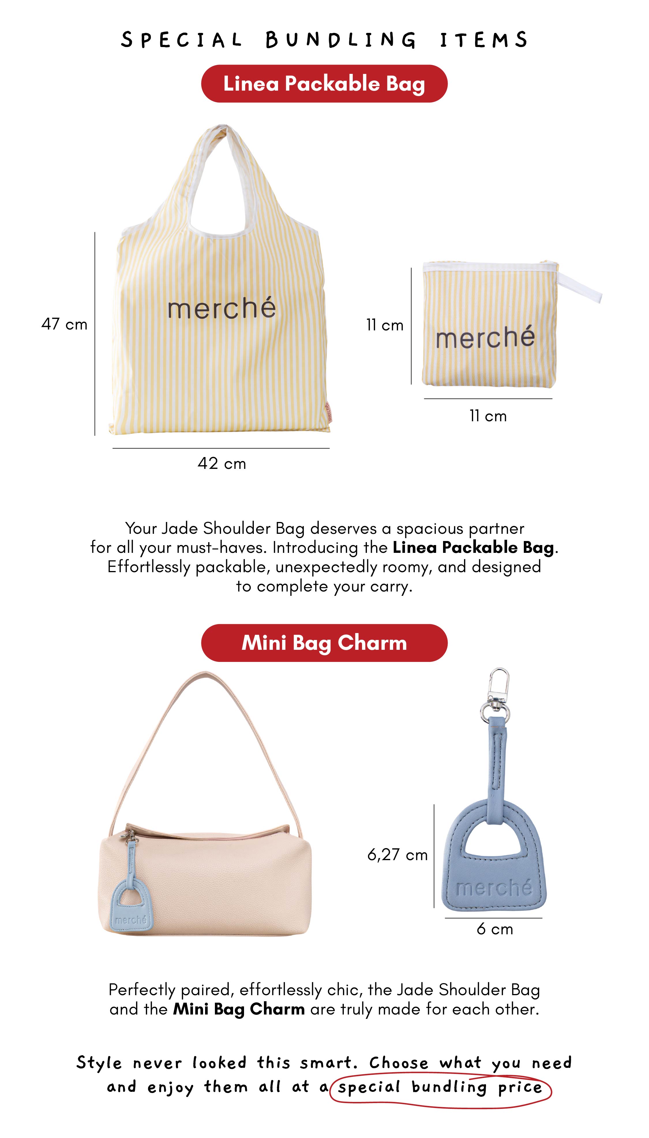 Jual Merche Tas Wanita Jade Shoulder Bag | Shopee Indonesia