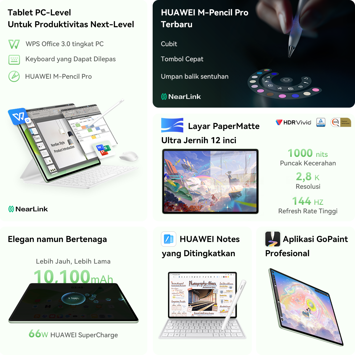Jual [1.1 | SEGERA HADIR] HUAWEI MatePad 12 X 2026 Tablet l PC-Level ...