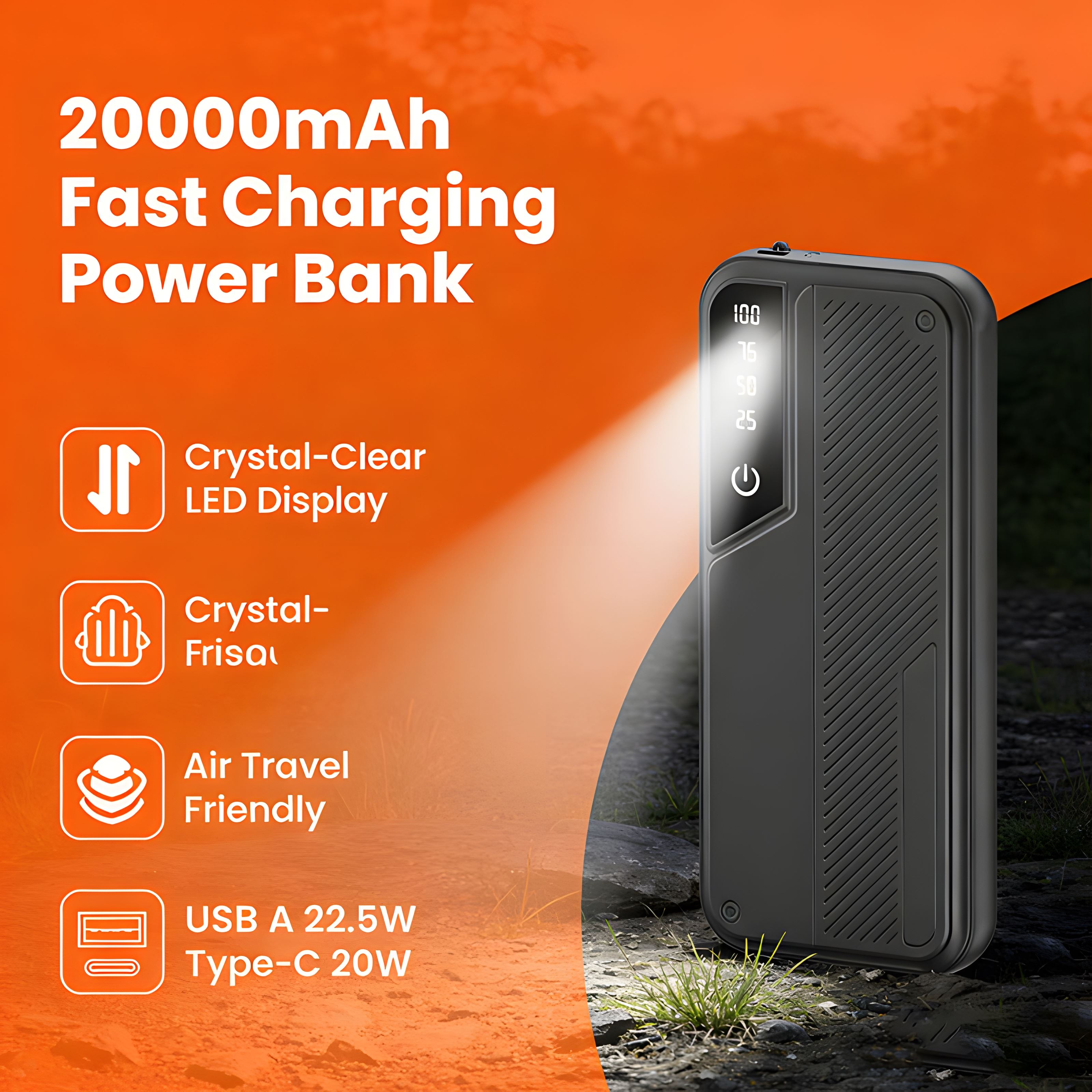 Jual LIANGWE LENTIVEN Powerbank Mini Fast Charging 20000mAh With Port ...