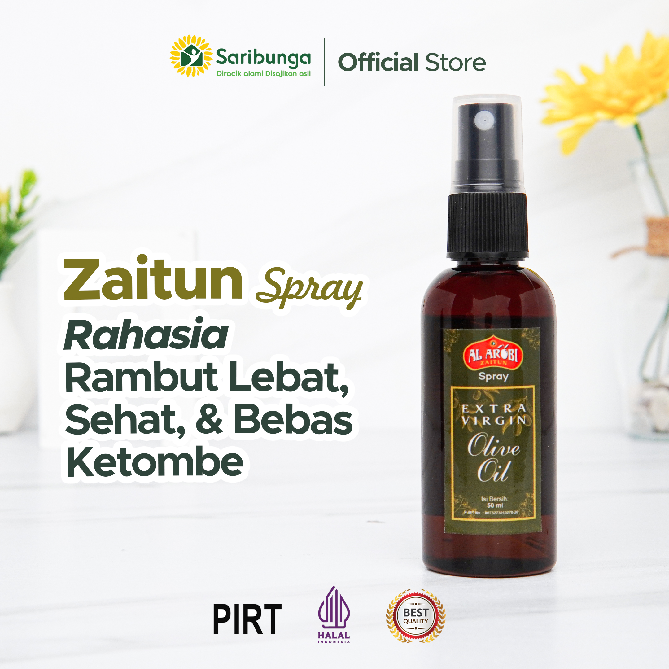 Jual (New) AL AROBI EVOO SPRAY 50ml - Extra Virgin Olive Oil Untuk ...