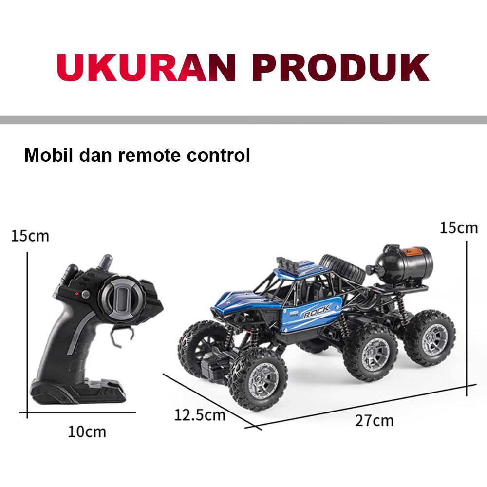 Jual WETECH Mobil Remote Control Spray 2.4GHZ 4WD Besar Mobil Offroad ...