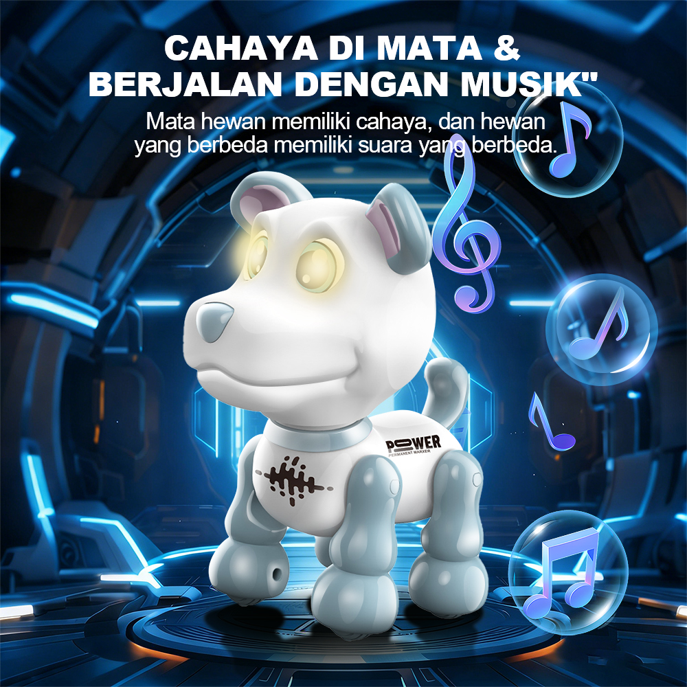 Jual WETECH Robot Puppy Bot Pintar Bisa Jalan Bisa Bersuara Mainan ...