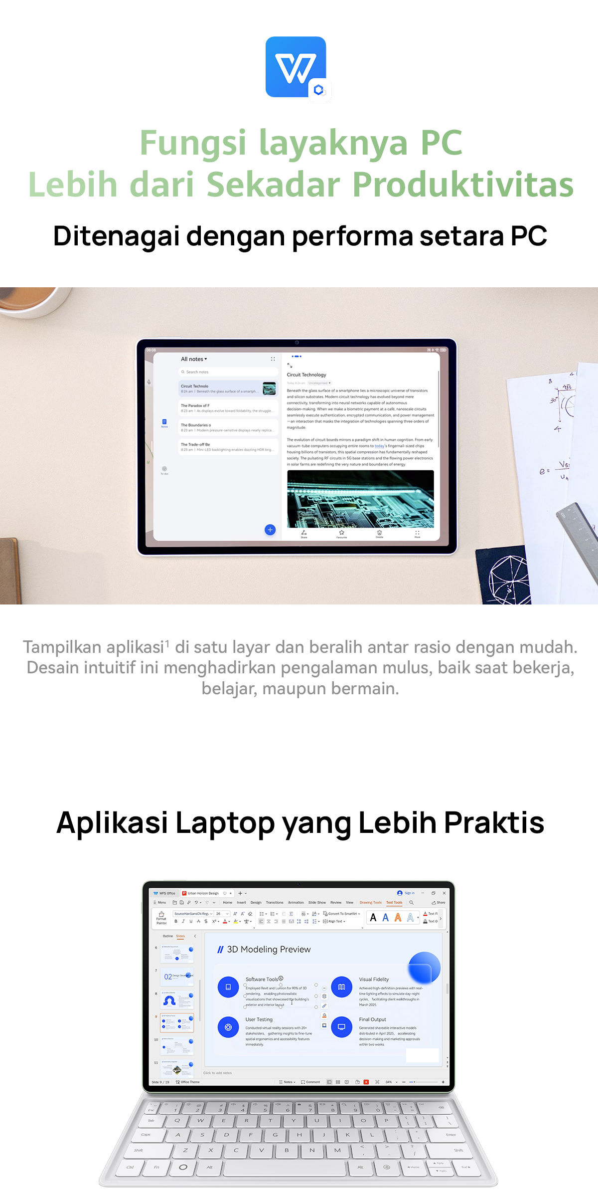 Jual [1.1 | SEGERA HADIR] HUAWEI MatePad 12 X 2026 Tablet l PC-Level ...