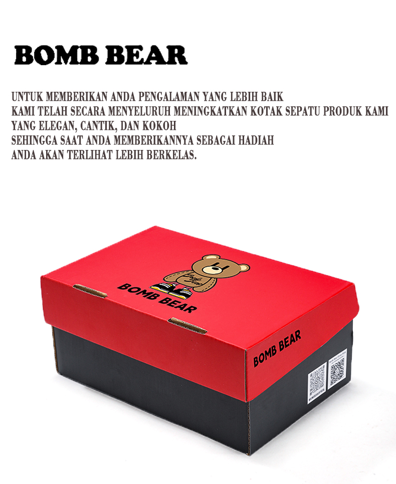 Jual Bomb Bear YN-XYY6308 Sepatu Sneakers Sekolah Anak Laki Laki ...