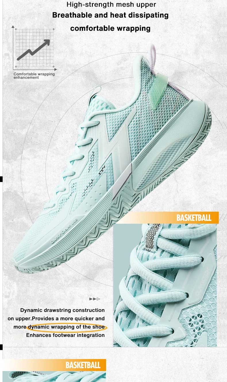 Jual 361 Degrees Big3 Team Se Men Basketball Shoes Wear-Resistant Non ...