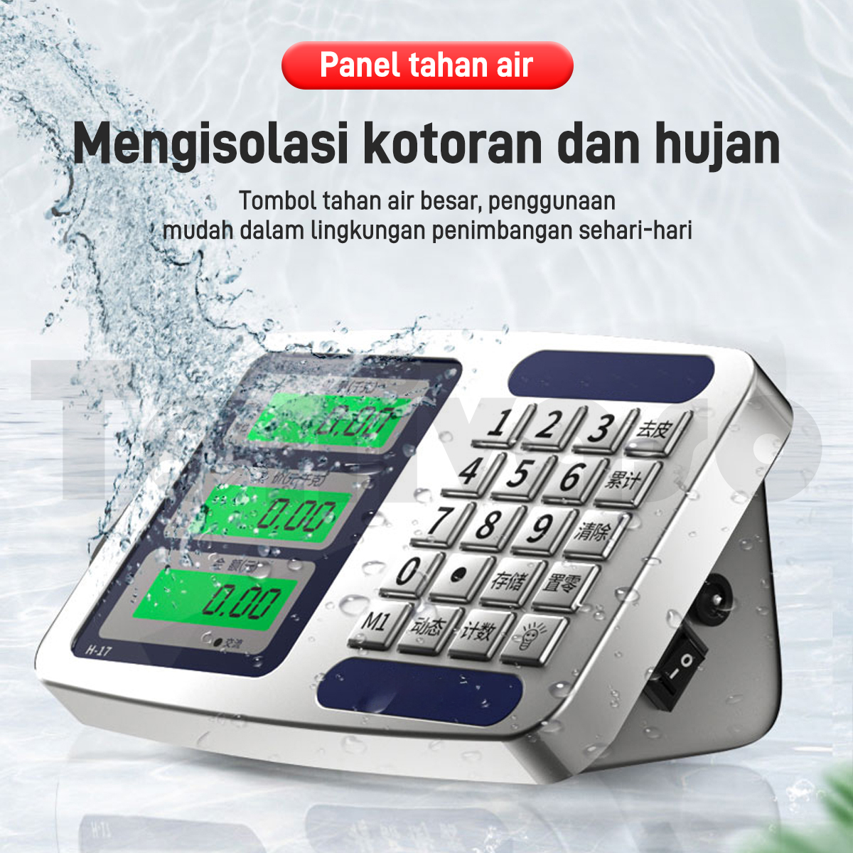 Jual Tonivaso Electronic platform scale Timbangan Duduk Digital Charger ...