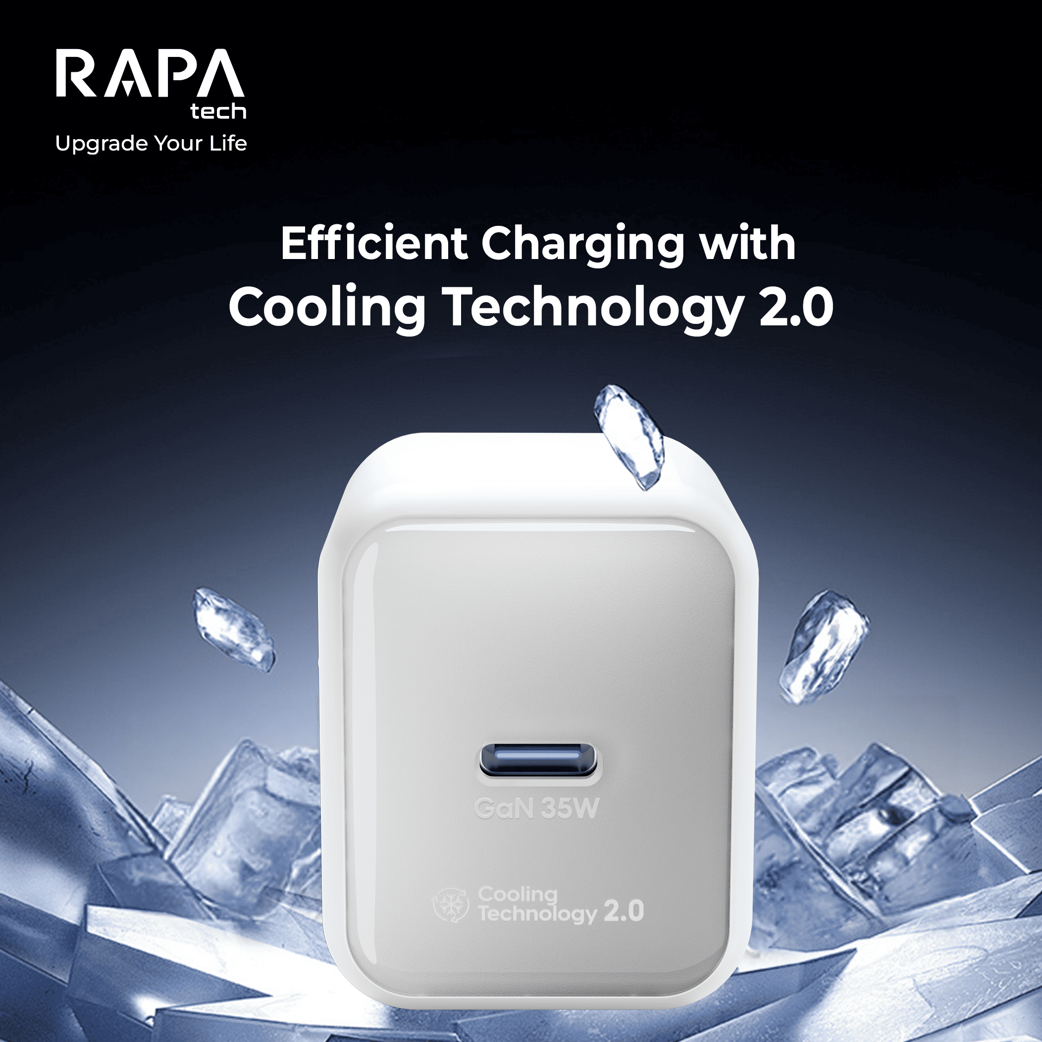 Jual [ Charger iPhone 17] RAPAtech Power Zen GaN 45W With AVS ...