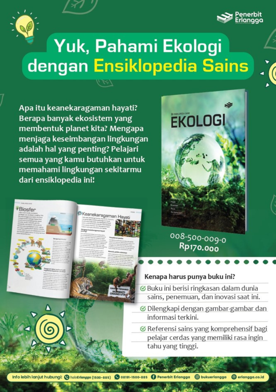 Jual [Erlangga Official] Buku Referensi Siswa: Ensiklopedi Sains ...