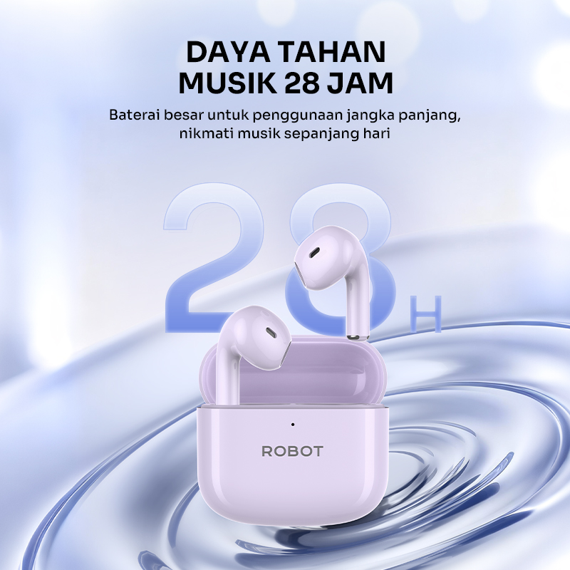 Jual ROBOT TWS Wireless Earphone Airbud Enco Buds 4 Original BT 6.0 ...