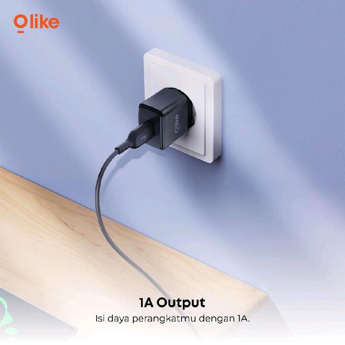 Jual Olike C111 Charger Adaptor 5V - 1A USB Port Safe Charging Adapter ...