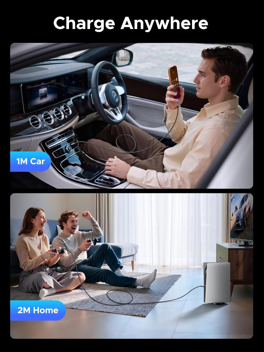 Jual UGREEN Kabel Data PD Type C to Type C Digital Display Fast ...