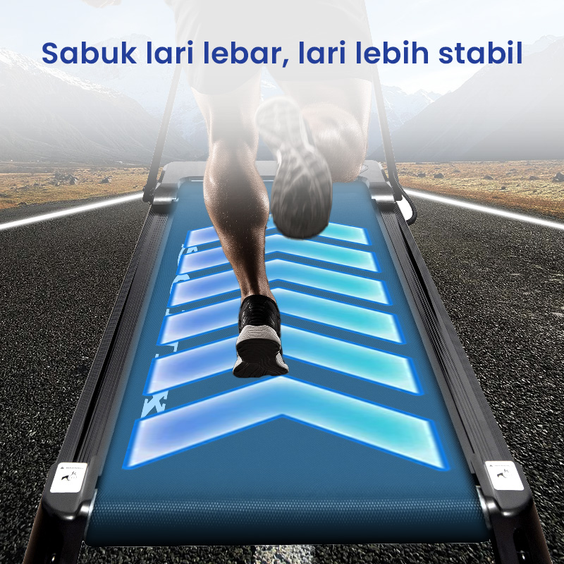 Jual Sonix Listrik Treadmill STR06 Incline LED Display Heart Rate ...