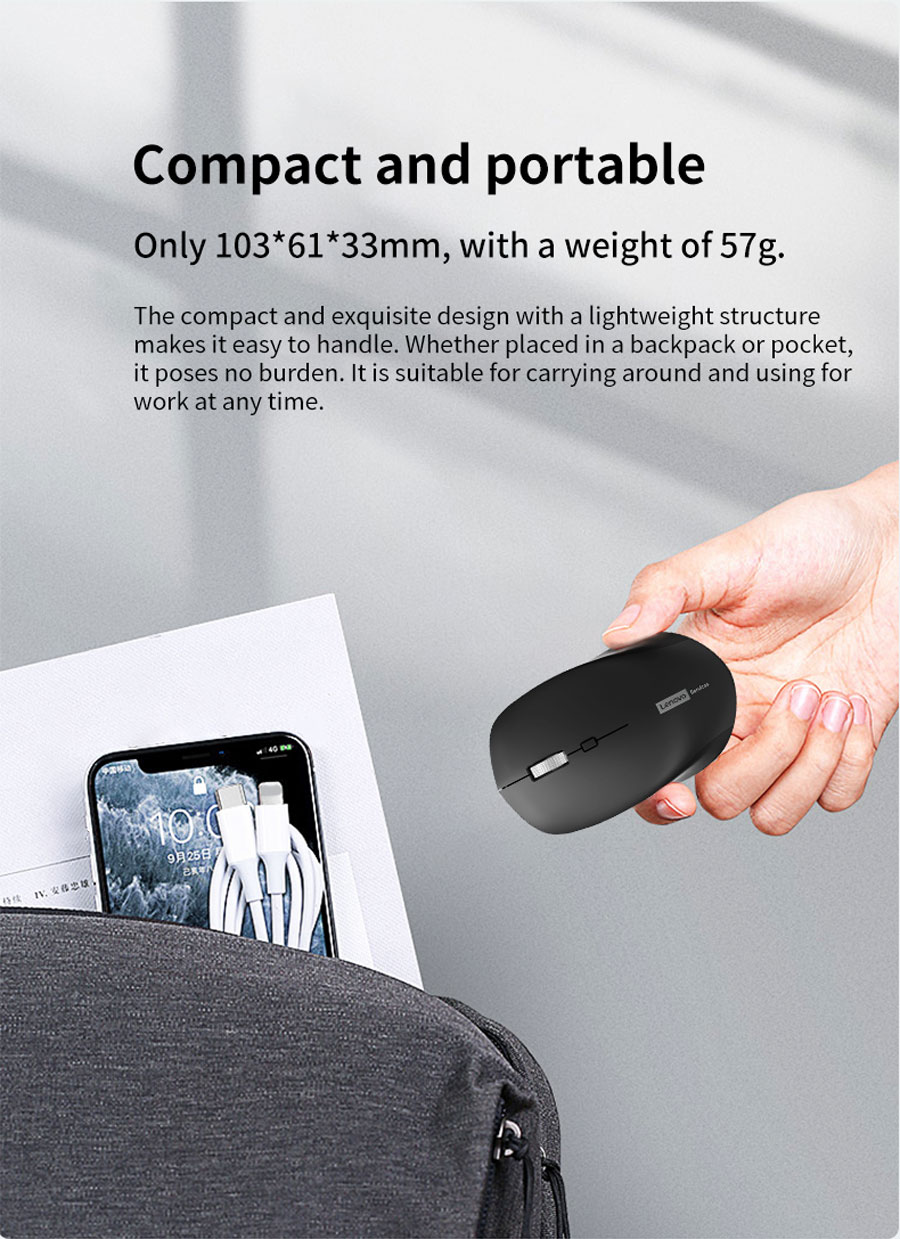 Jual Lenovo N220 /N230 Mouse Wireless untuk Windows Mac Linux dan ...