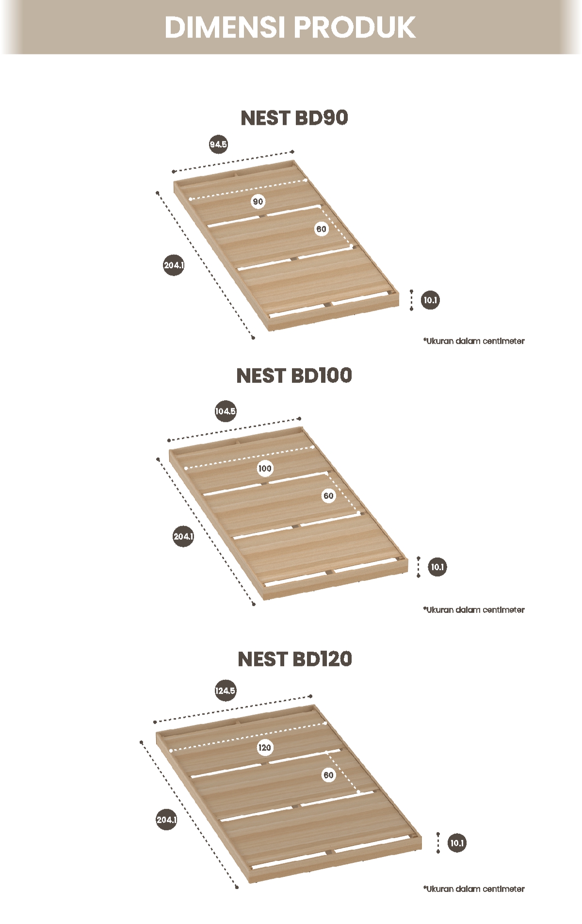 Jual Pira - Nest BD160 Dipan Lesehan / Alas Tempat Tidur / Tatakan ...