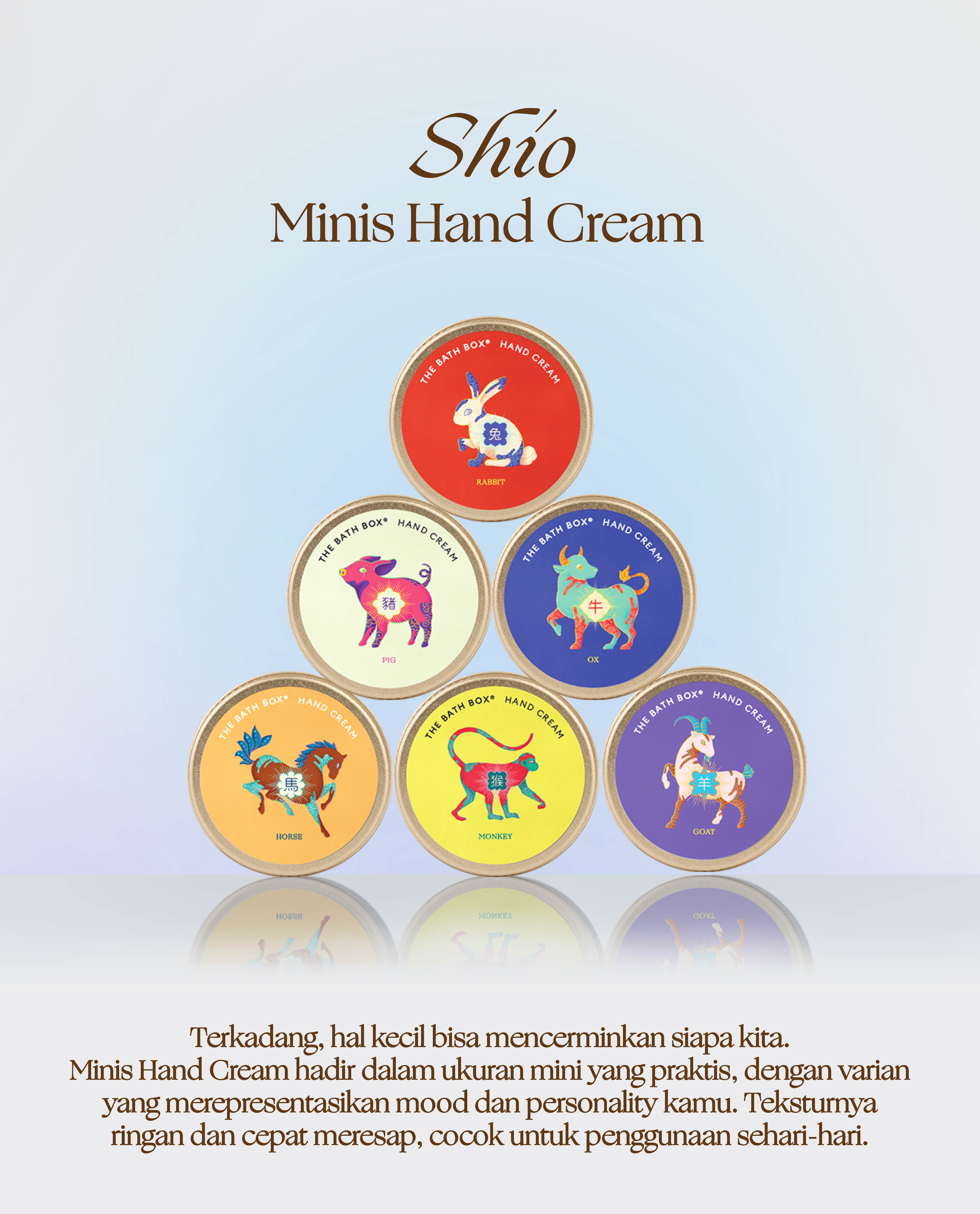 Jual [Shio] THE BATH BOX - Minis Hand Cream (Hadiah, Kue Lucu, Hadiah ...