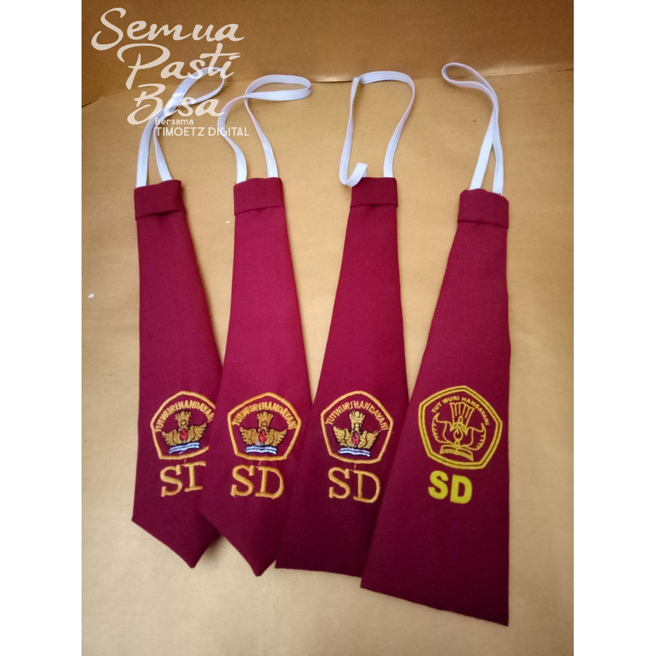 Jual Dasi SD / Dasi Sekolah Anak / Dasi Laki-laki / Perempuan / Dasi ...