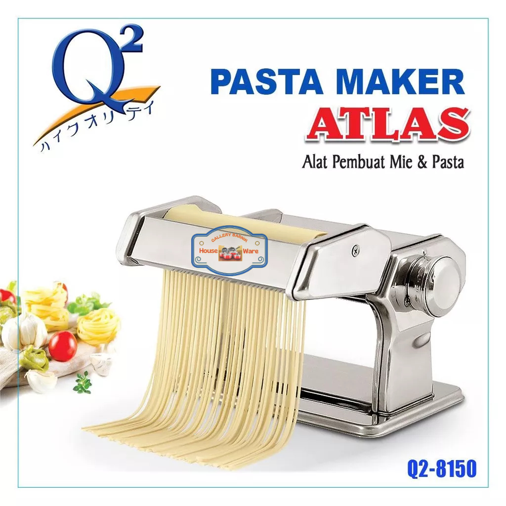 Jual GILINGAN MIE MESIN PASTA MAKER ATLAS Q2 8150 | Shopee Indonesia