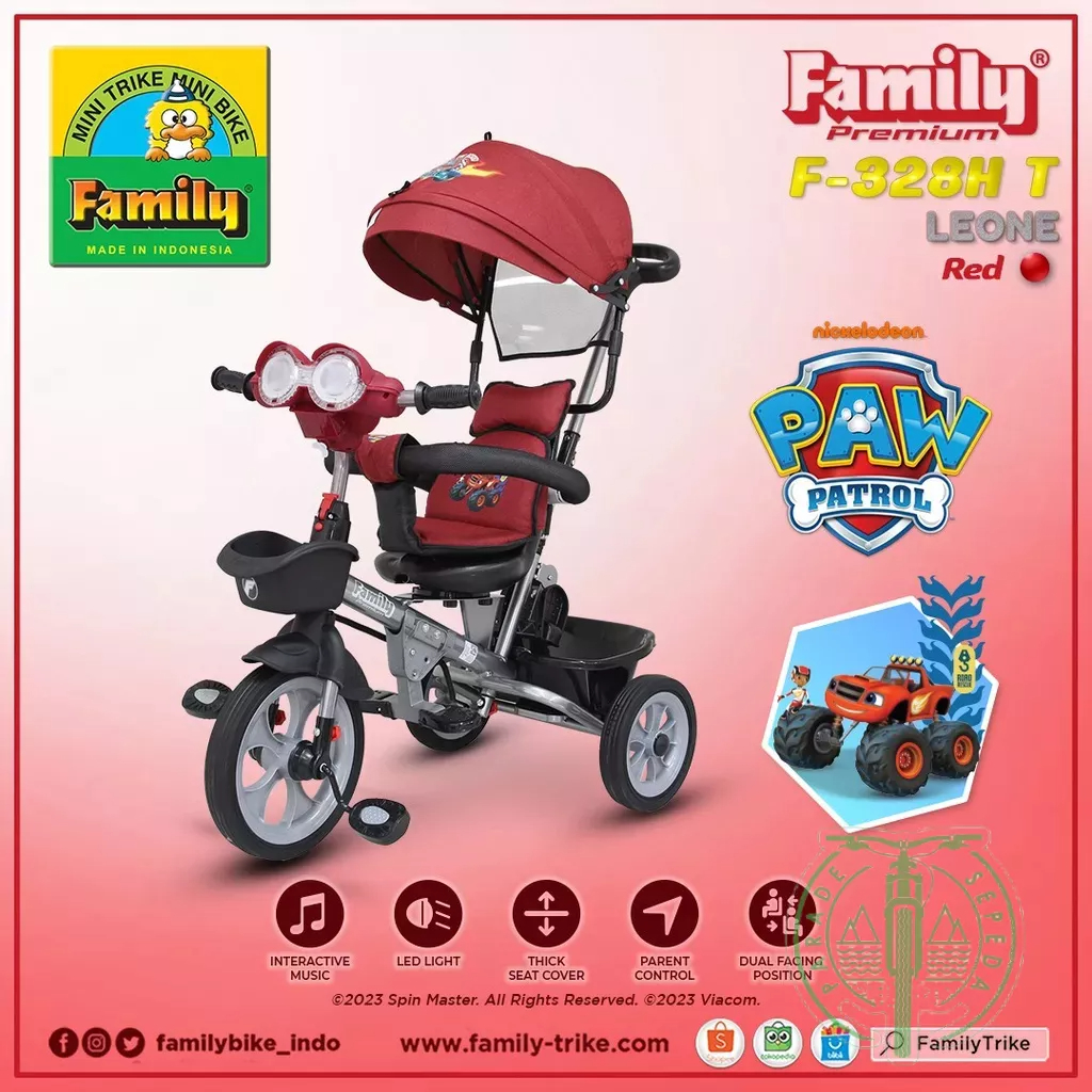 Jual Sepeda Anak Baby Stroller Kereta Dorong Family 329 Ht & 328 HT ...