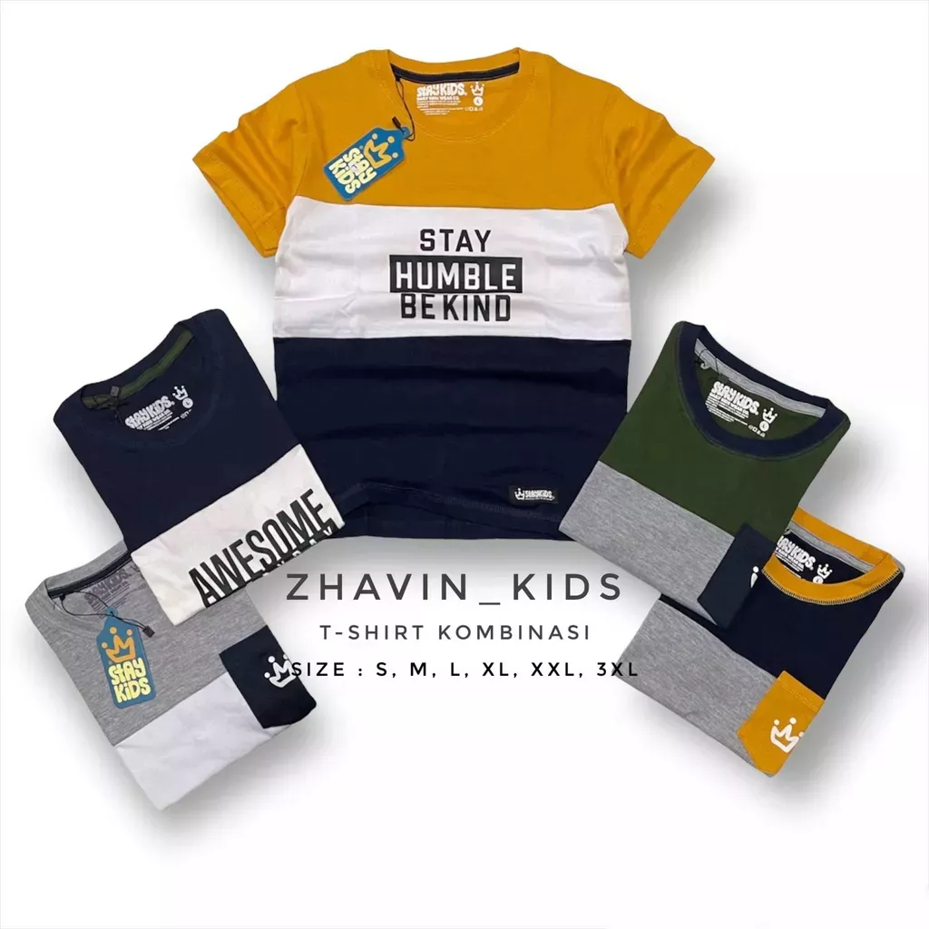Jual Kaos anak usia 1-12 tahun / Kaos distro anak / pakaian anak laki ...