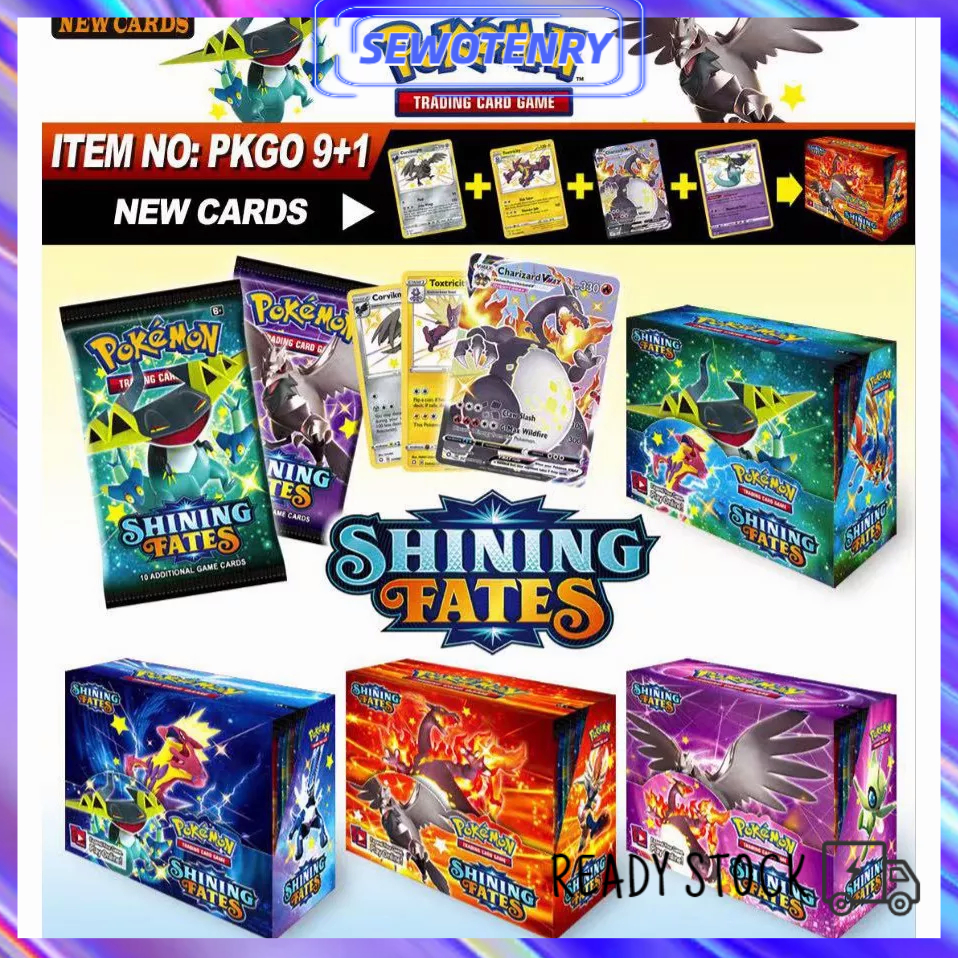 Jual 【COD】360pcs POKEMON Trading Card Game Versi Baru Koleksi Kartu ...