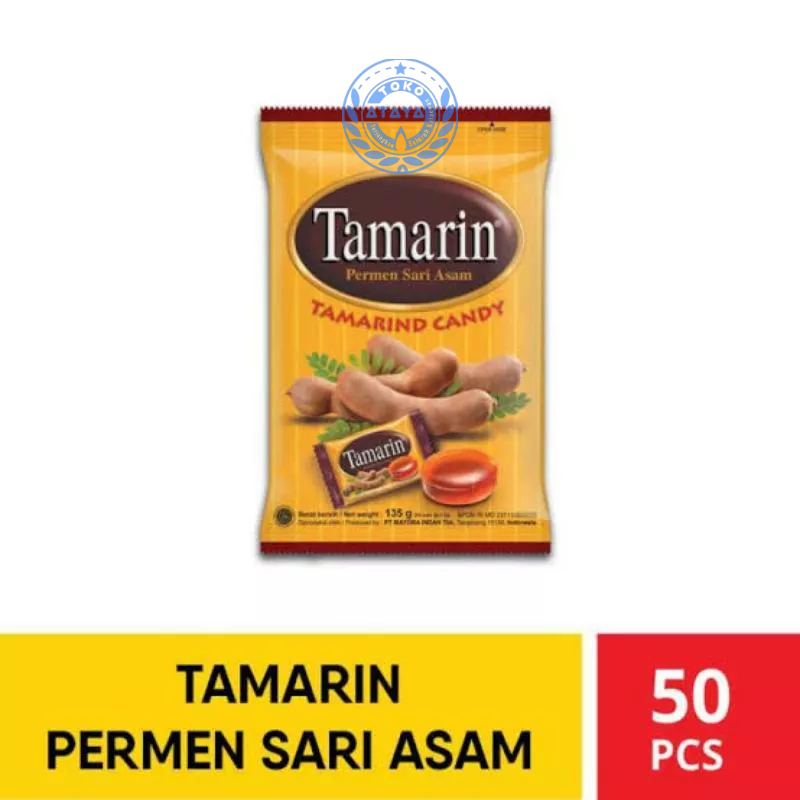 Jual IV Permen Tamarin 1pak isi 50biji / Permen Asam Jawa / Permen Asam ...