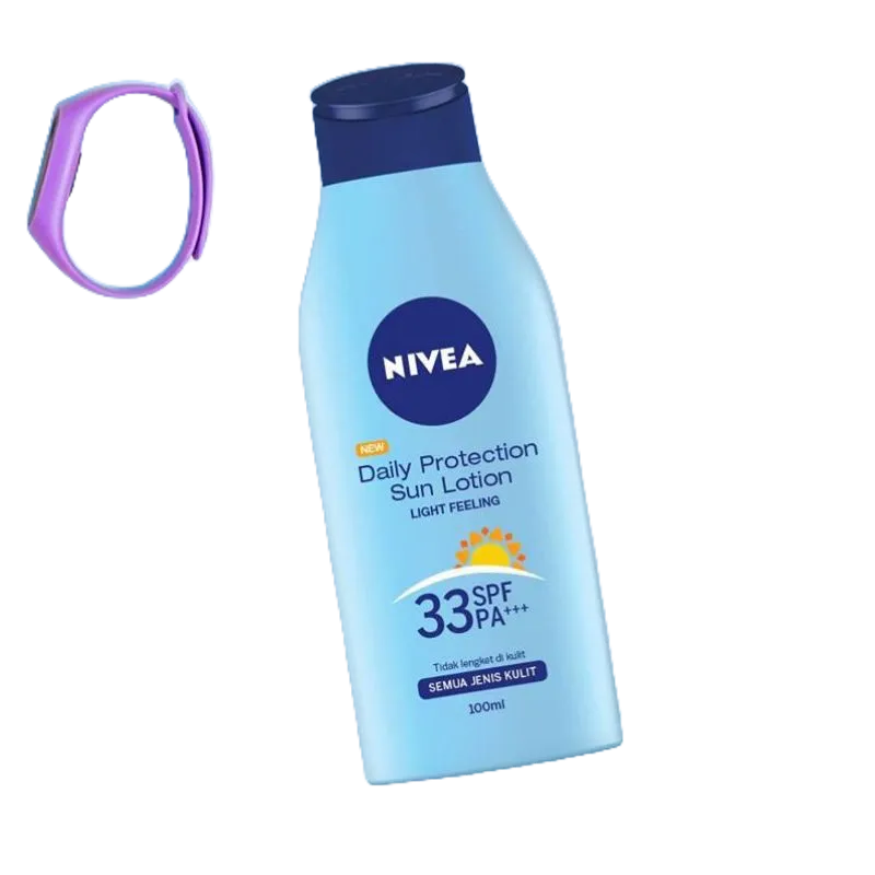 Jual Nivea Sunscreen Biru Original Lotion Triple Protection 100 ml ...