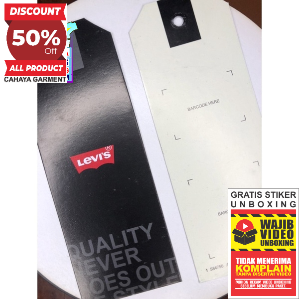 Jual LEVIS LABEL TAG HANGTAG NAME TAG PRICE TAG CO 1X DI KIRIM 600PCS ...