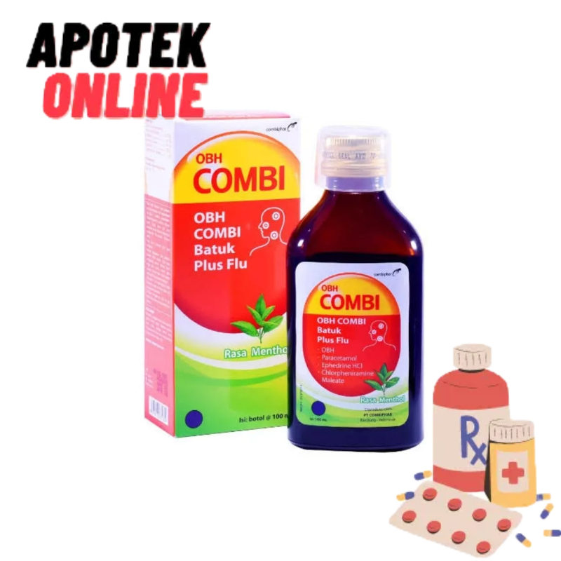 Jual OBH Combi Plus Batuk Flu Menthol 100 ml | Shopee Indonesia