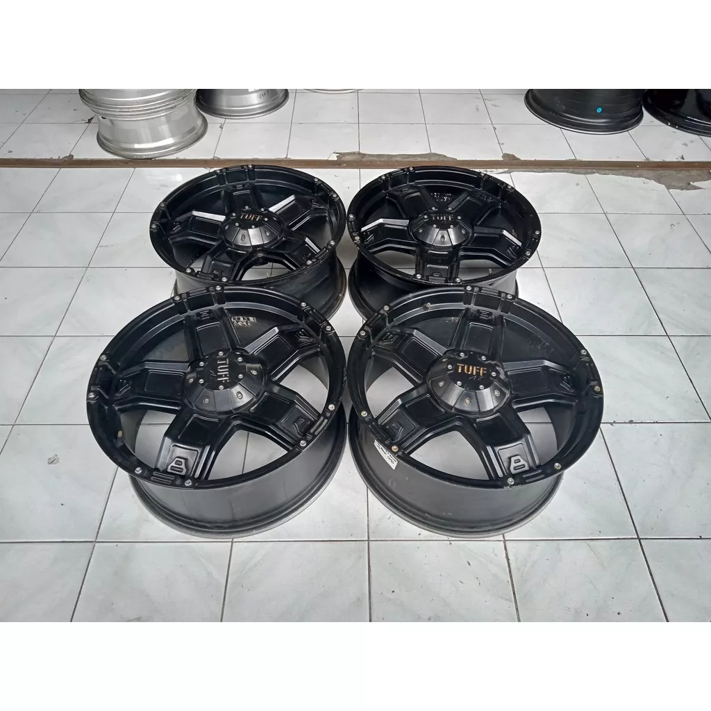 Jual VELG MOBIL RACING TUFF RING 20 LEBAR 9,5 PCD 6x139,7 FORTUNER ...