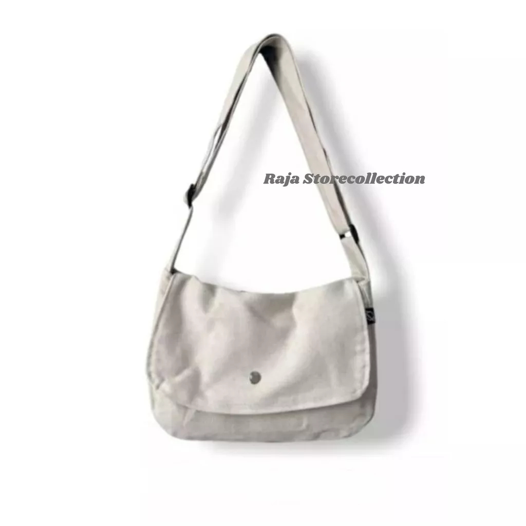 Jual Tas Selempang Kanvas Murah Pria Wanita Unicex / Tas Wanita Canvas ...