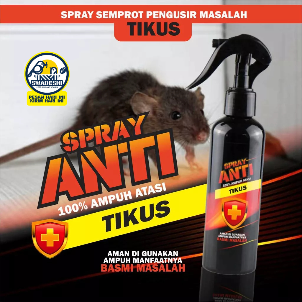 Jual SPRAY ANTI TIKUS ATASI MASALAH DI RUMAH DI KANTOR DI MOBIL DAN DI ...