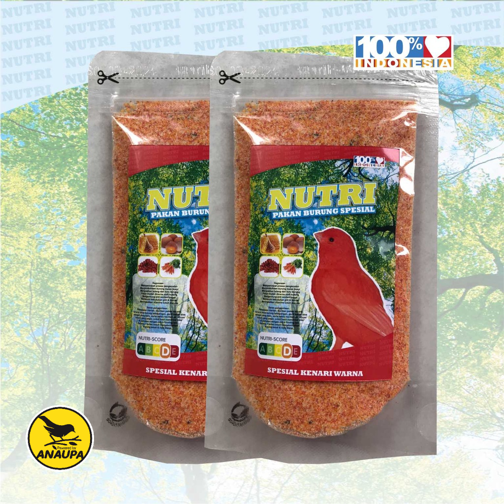 Jual pakan burung cede kenari warna spesial extra fruity | Shopee Indonesia