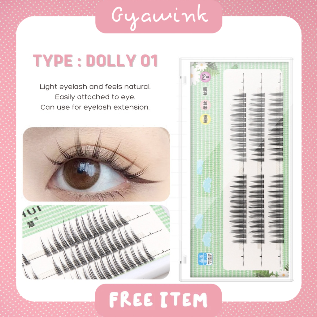Jual Gyawink Dolly 01 Individual Lash Bulu Mata Tanam Eyelash Extension ...