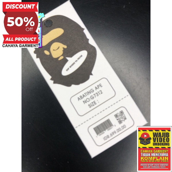 Jual BAPE BARCODE TAG TAG CO 1X DI KIRIM 600 PCS | Shopee Indonesia