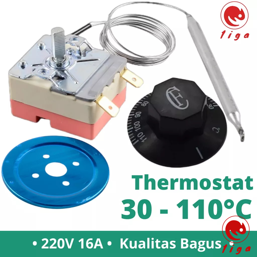 Jual Temperature Control Thermostat WJA 30-85 30-110 50-300 Derajat ...