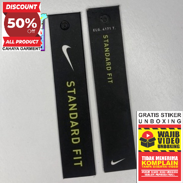 Jual NIKE EKTRA LABEL TAG HANGTAG SUPER PREMIUM CO 1X DI KIRIM 600PCS ...