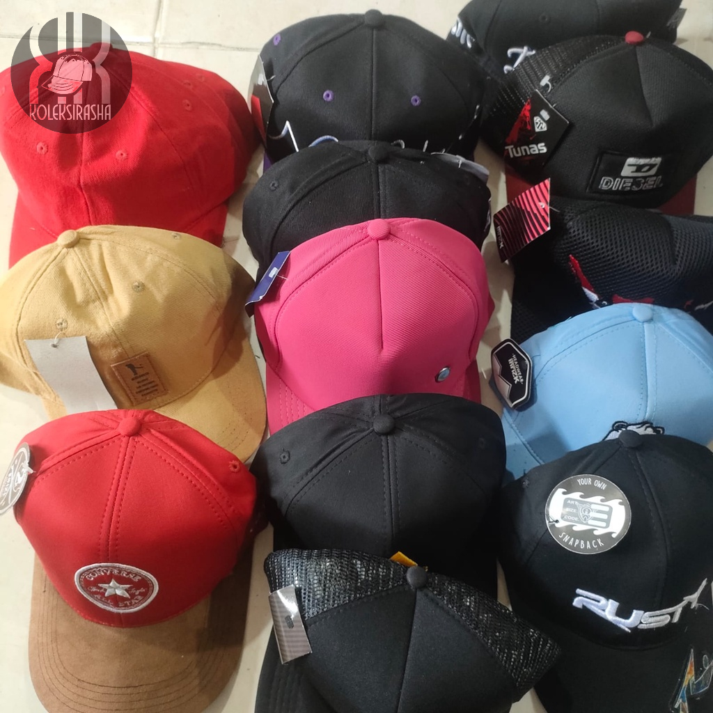 Jual Topi Obral Campur / Random CUCI GUDANG Stok Lama | Shopee Indonesia