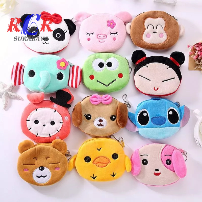 Jual Pouch lucu Dompet Mini Kain Beludru | Shopee Indonesia
