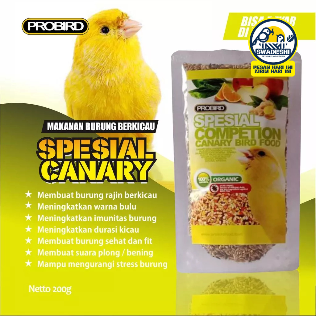 Jual PAKAN BURUNG KENARI LOMBA DAN HARIAN - PROBIRD BIJI BIJIAN LENGKAP ...