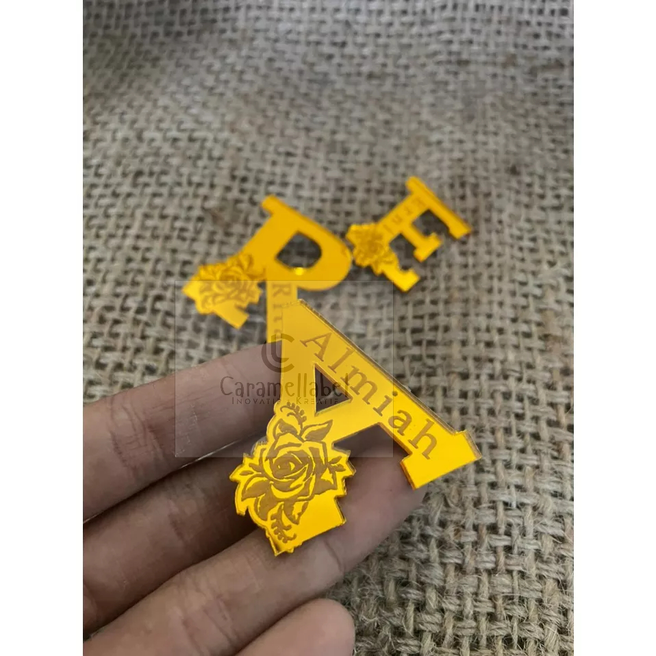 Jual (I) Bros inisial bunga nama custom grafir bros akrilik grafir bros ... Jual (I) Bros inisial bunga nama custom grafir bros akrilik grafir bros ...