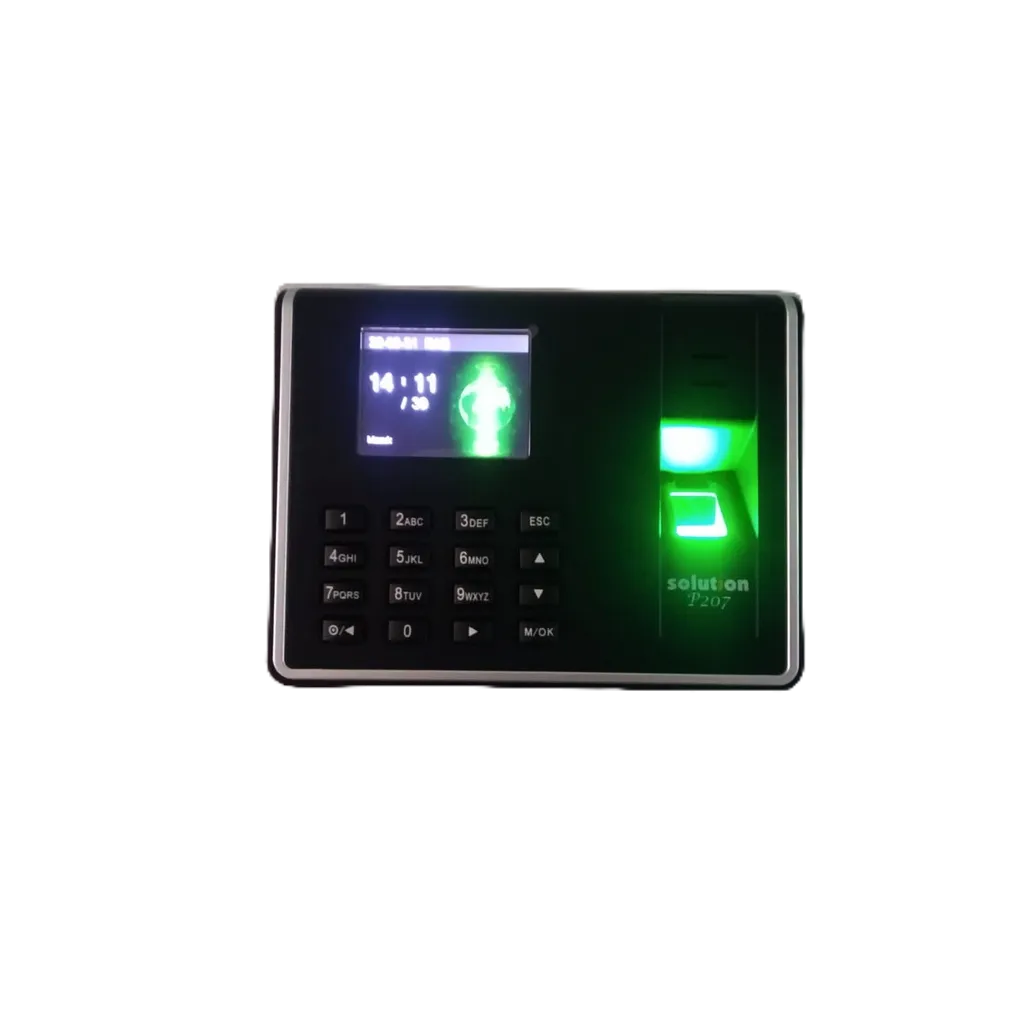 Jual MESIN ABSENSI SOLUTION P207/ SIDIK JARI/ FINGER PRINT-INCLUDE ...