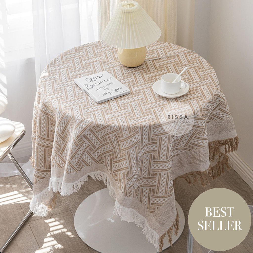 Jual [RISSA] Alas Meja Napkin Ryu Taplak Meja Serbet Alas Sofa Dekorasi Modern Home Decor Kain ...