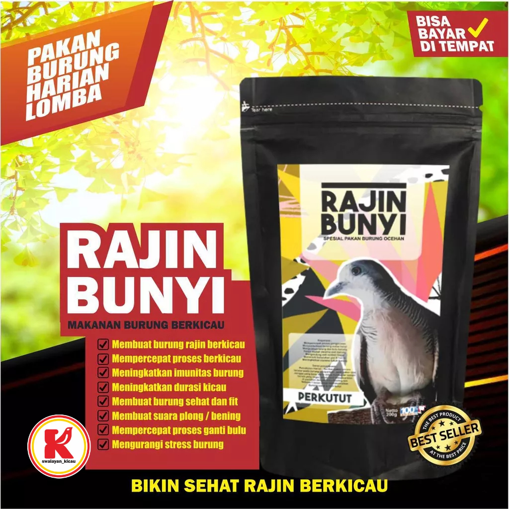 Jual PAKAN BURUNG PAKAN PERKUTUT RAJIN BUNYI LENGKAP DENGAN REMPAH ...