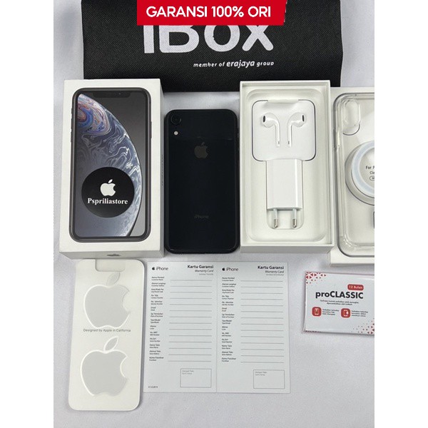 Jual Terlaris IP XR 128GB IBOX - Fullset Original - Resmi indonesia | Shopee Indonesia